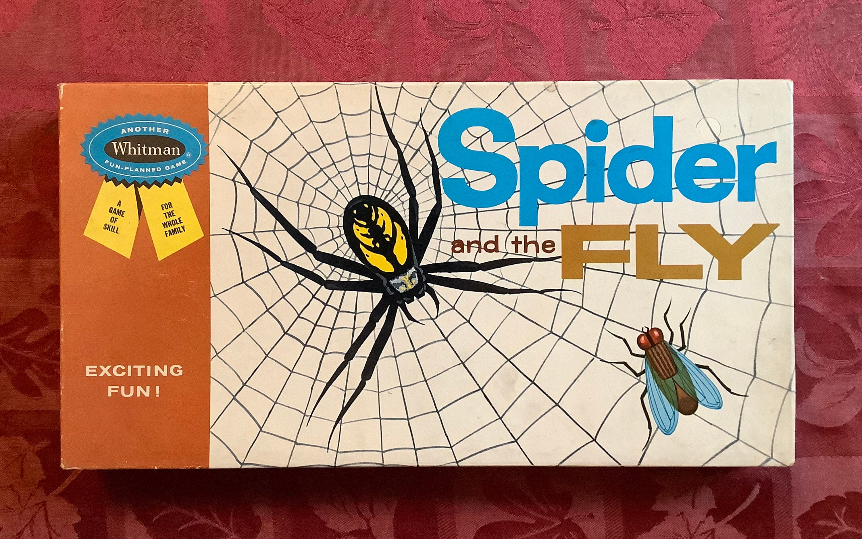 Vintage 1962 Spider and the Fly Game - Etsy