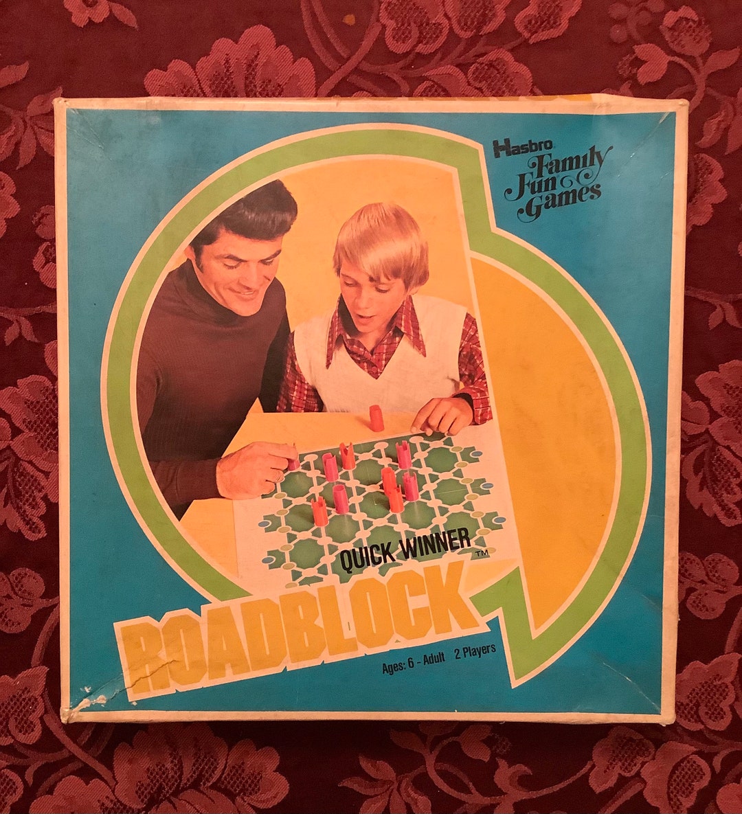 Vintage 1976 Roadblock Board Game - Etsy