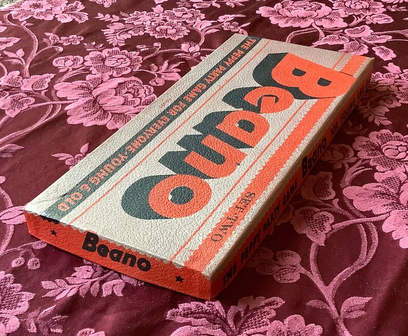 Antique 1930s Beano Peppy Party Game - Etsy