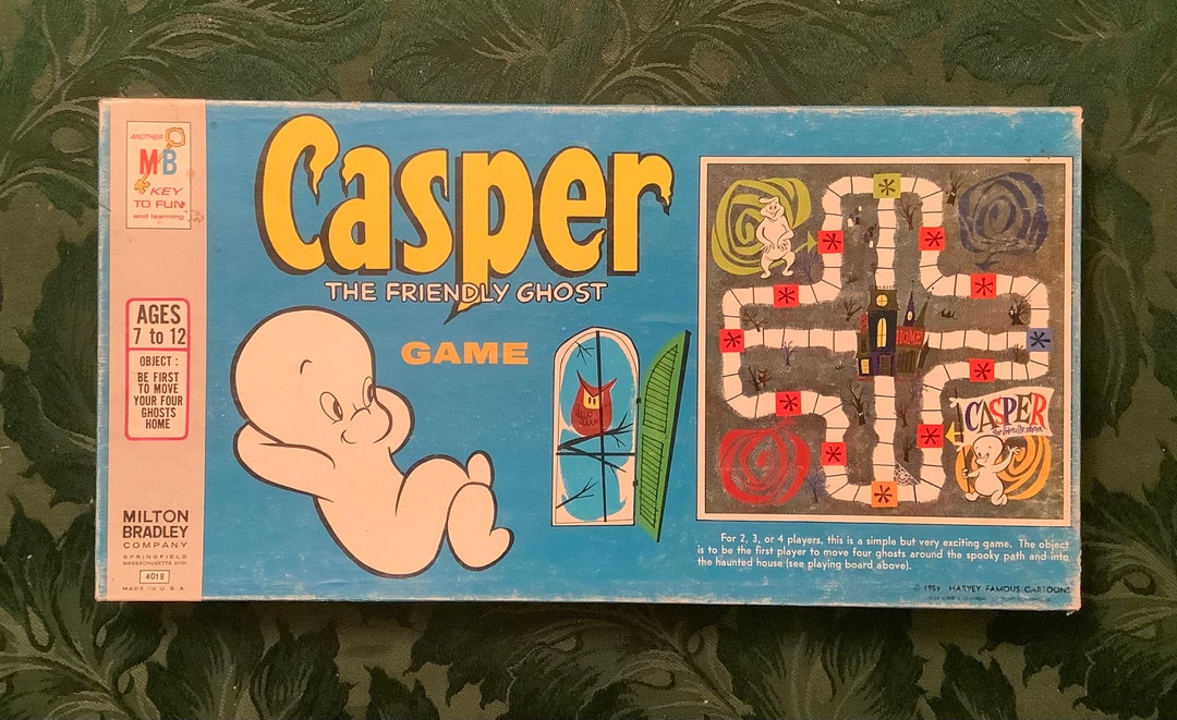 Vintage 1959 Casper the Friendly Ghost Game - Etsy