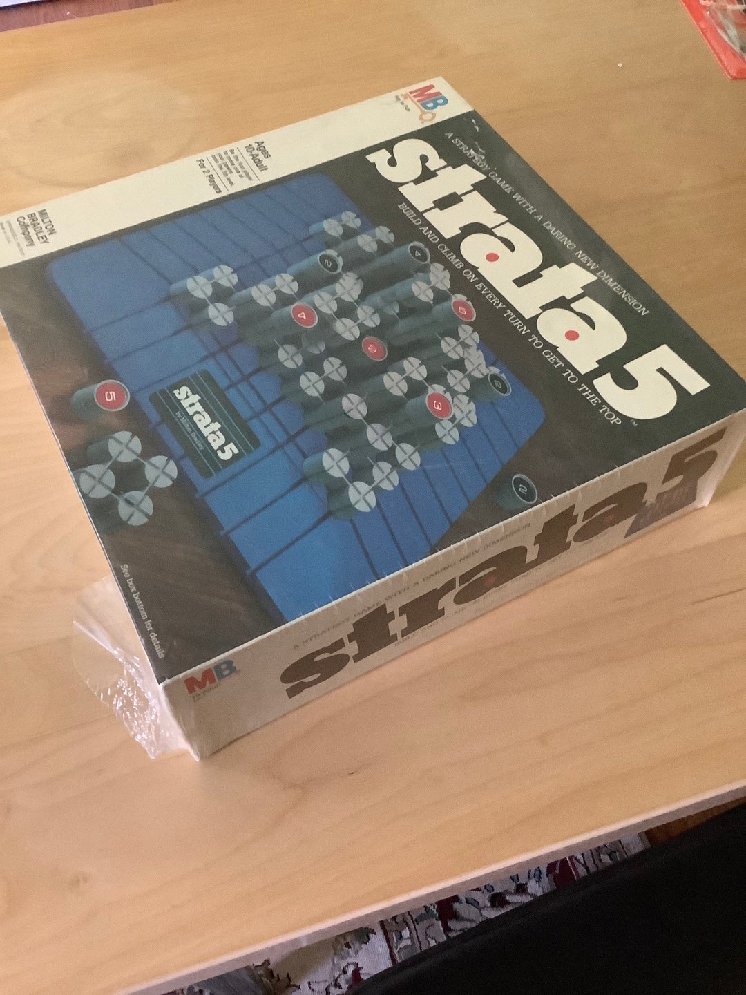 Vintage Strata 5 Board Game 1984 - Etsy