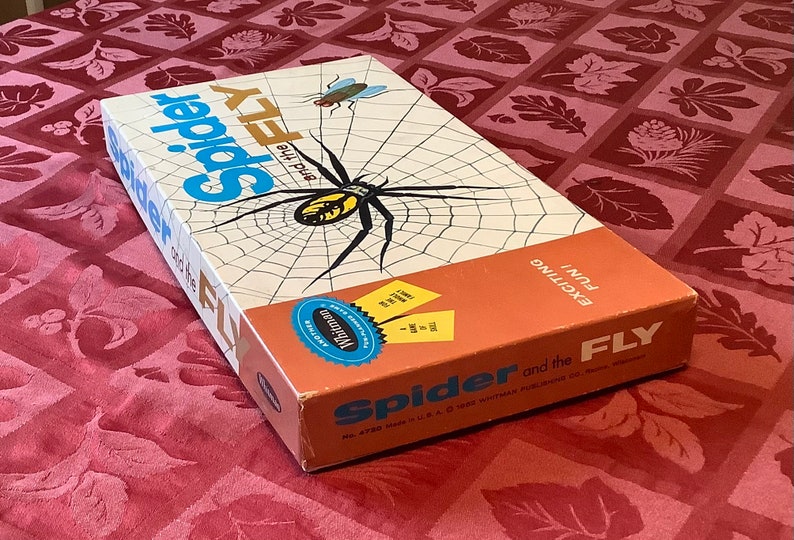 Vintage 1962 Spider and the Fly Game - Etsy