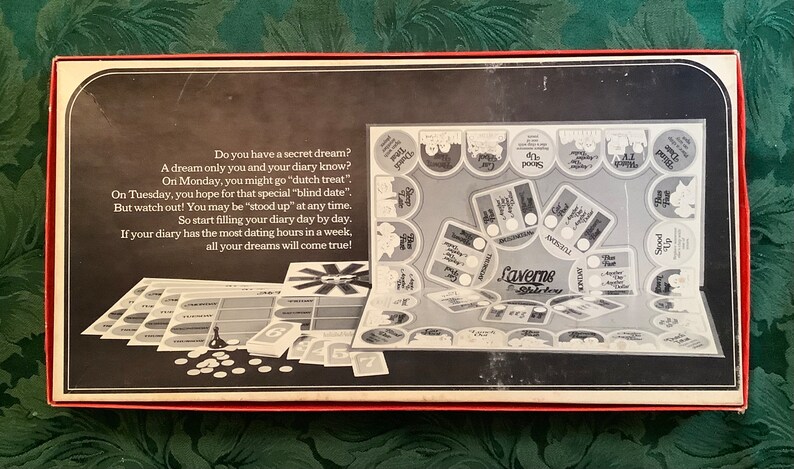 1977 Laverne & Shirley Board Game - Etsy