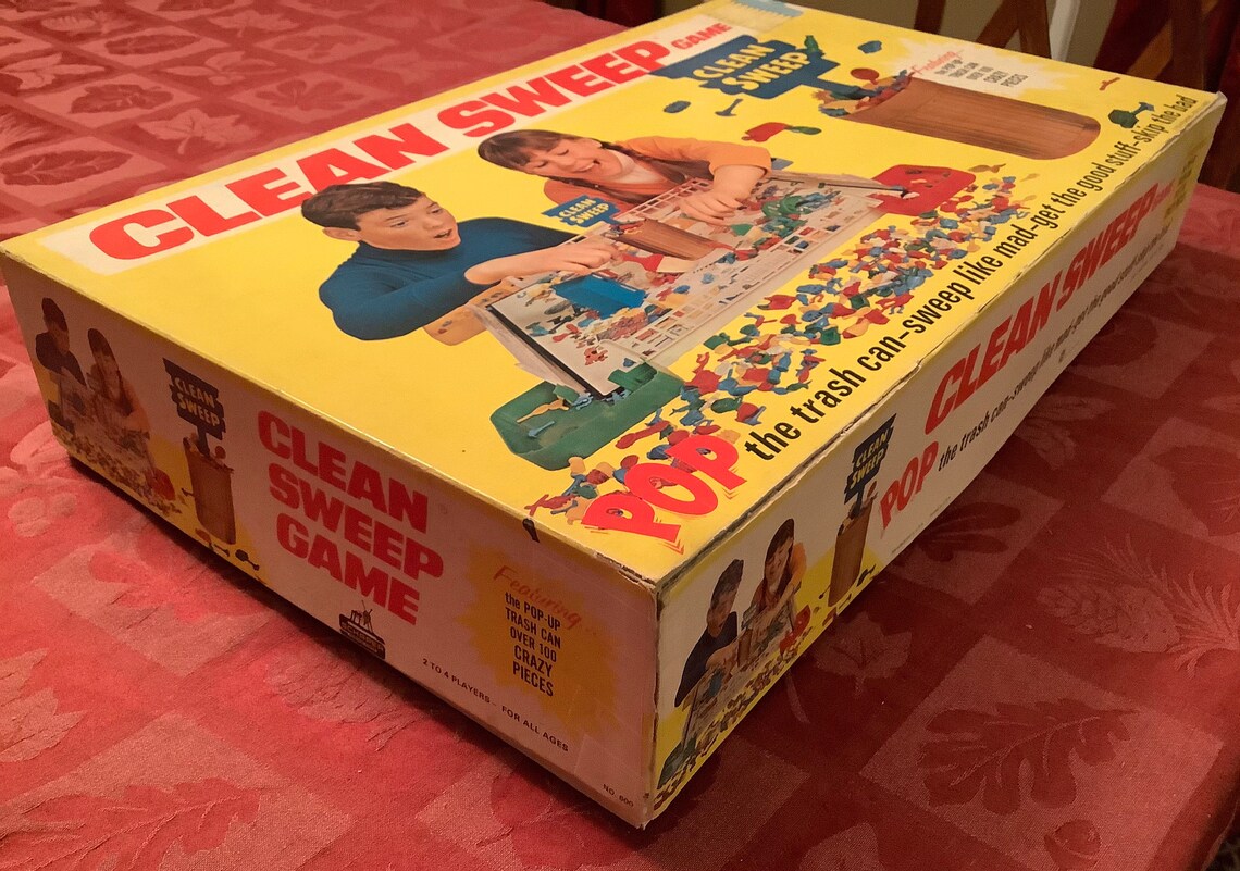 Original Version Vintage 1967 Clean Sweep Game - Etsy