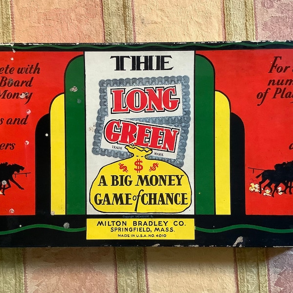 Antique Horse Racing Game - Etsy