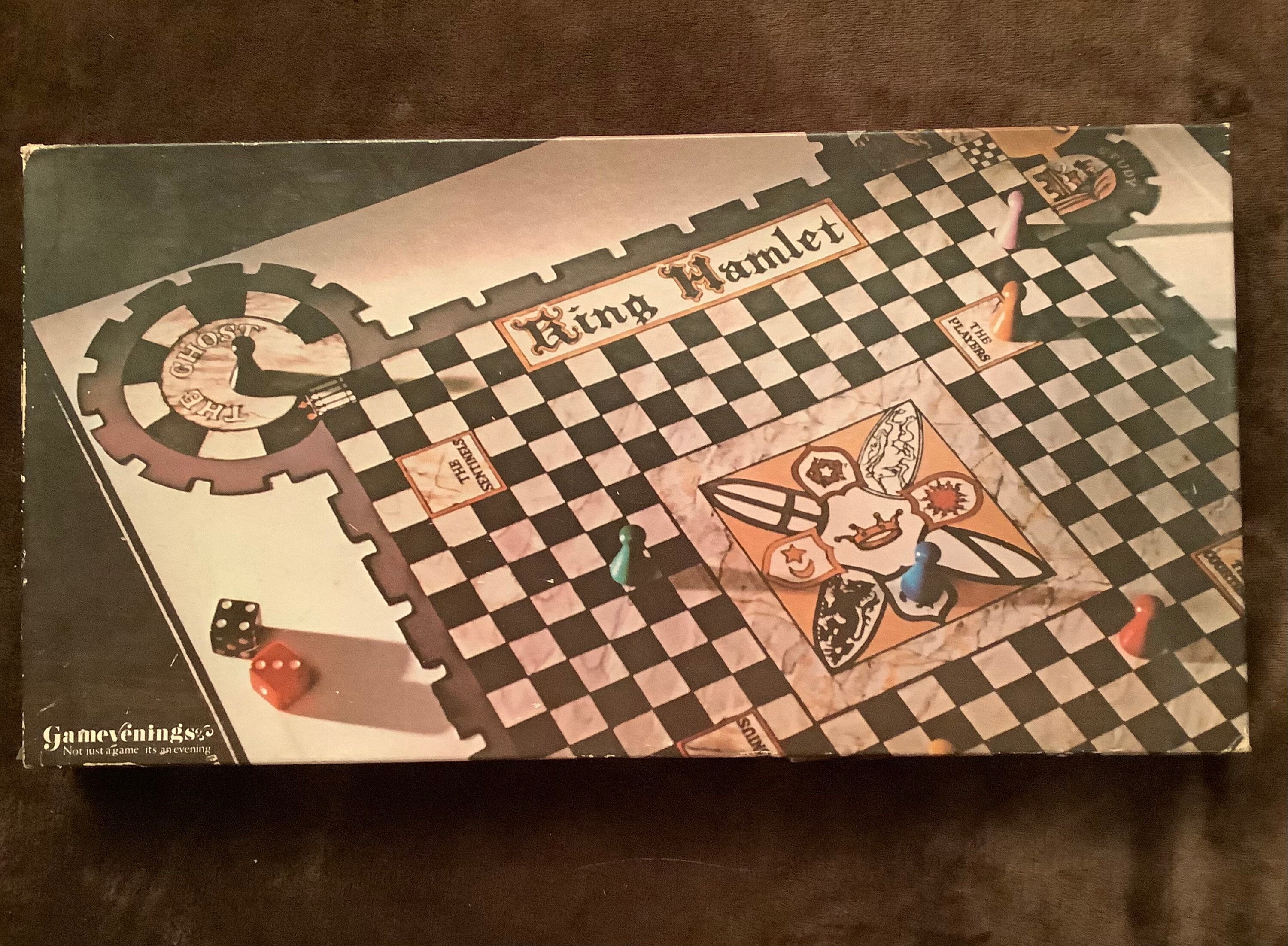 Vintage 1980 King Hamlet Board Game - Etsy