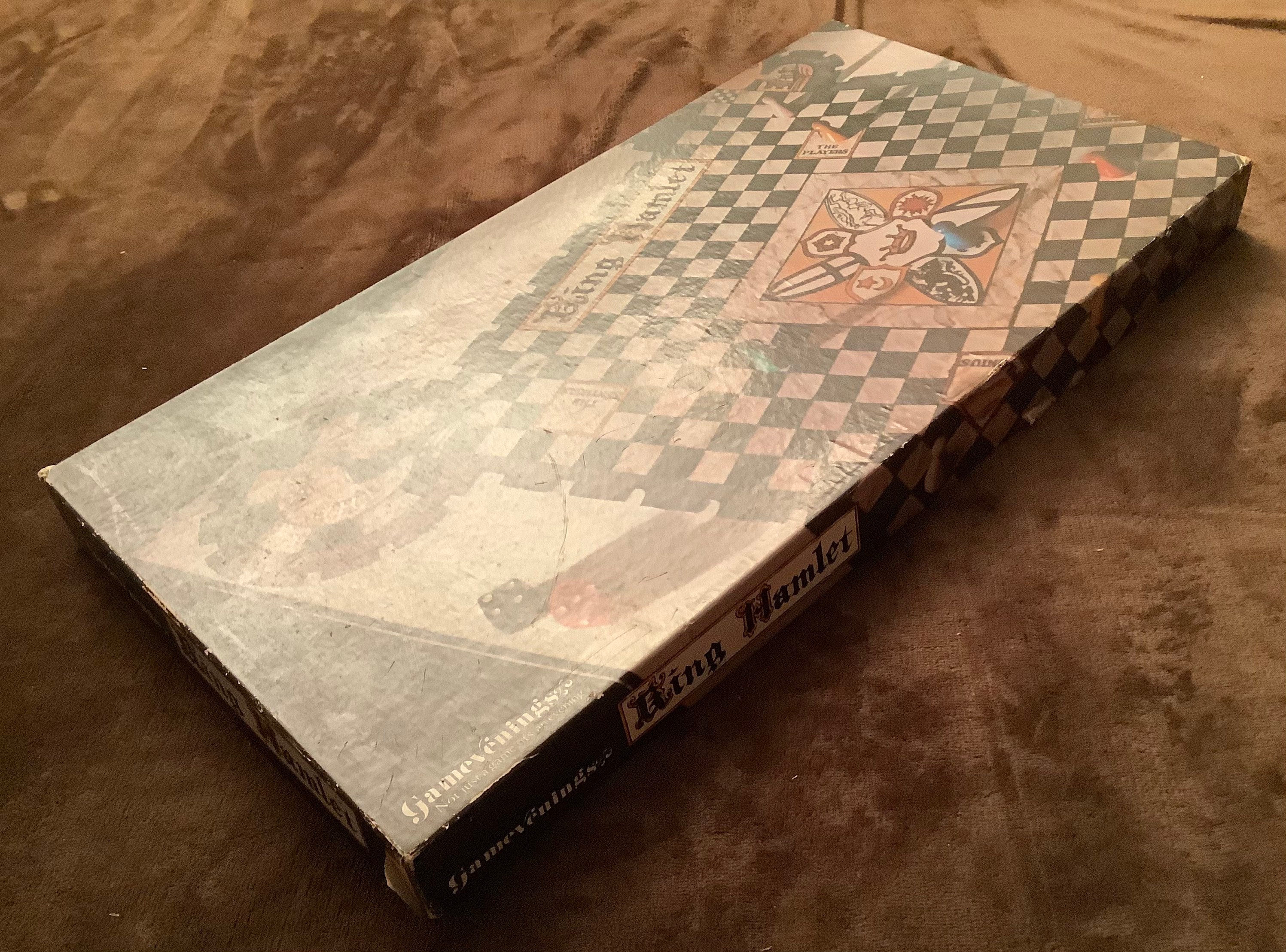 Vintage 1980 King Hamlet Board Game - Etsy