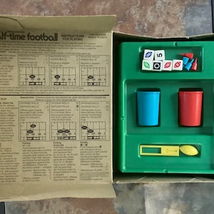 Vintage 1979 Half Time Football by Lakeside - Etsy