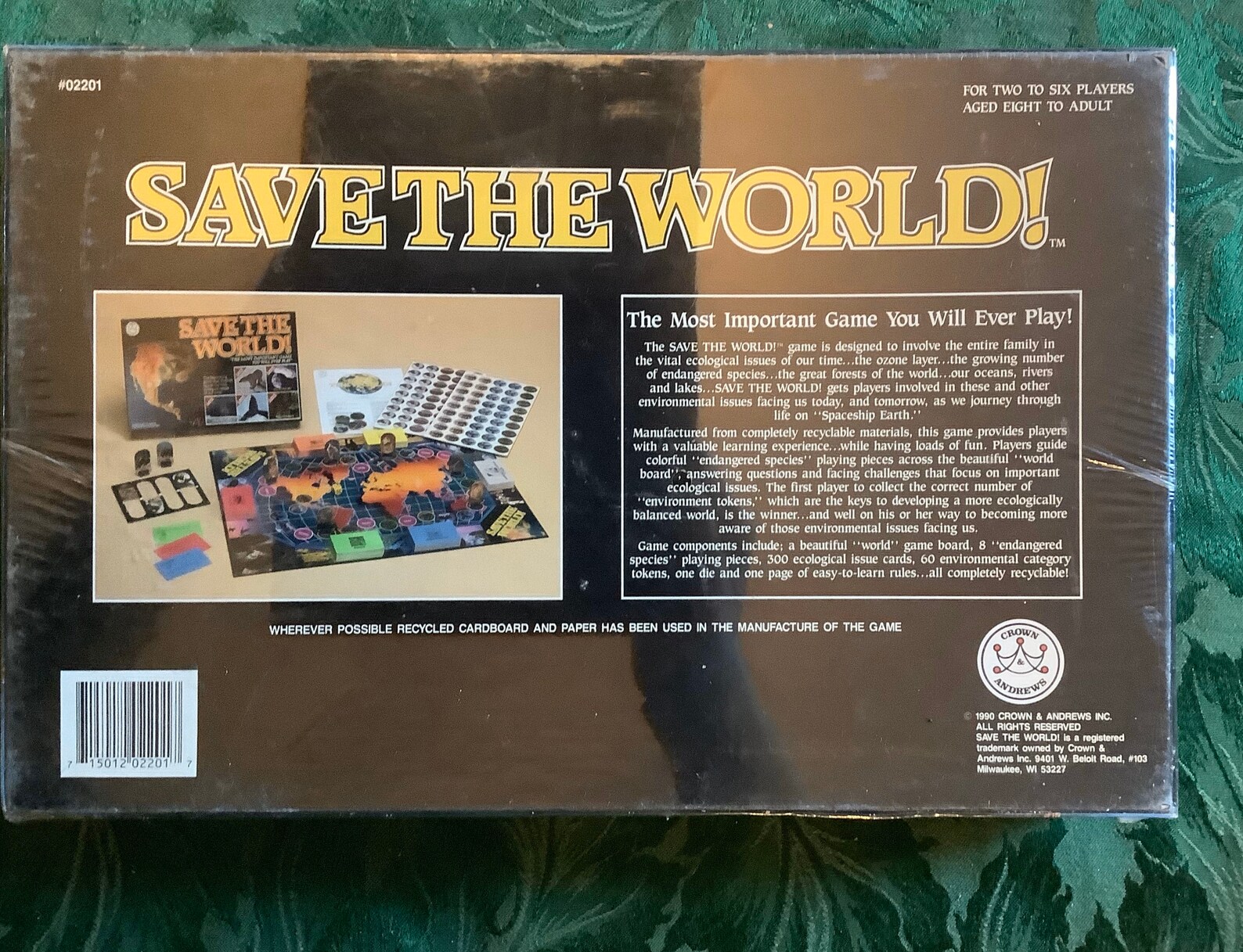 1990 Vintage Save the World Board Game - Etsy Canada