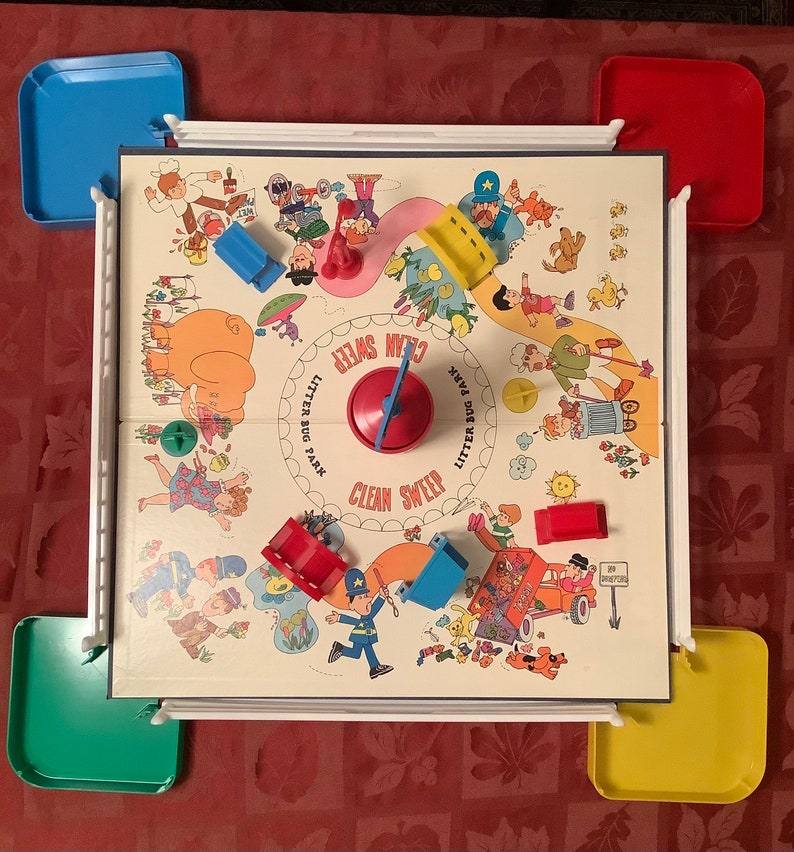 Original Version Vintage 1967 Clean Sweep Game - Etsy