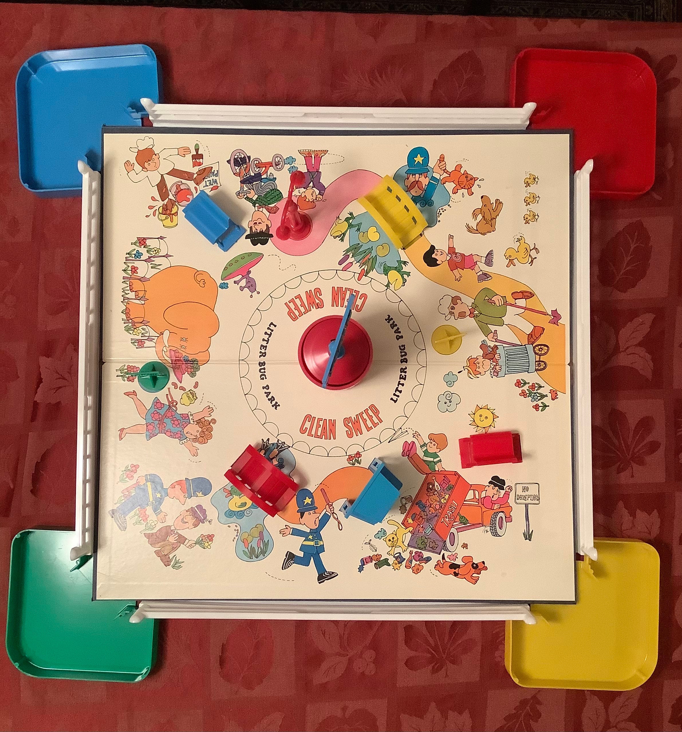 Original Version Vintage 1967 Clean Sweep Game - Etsy