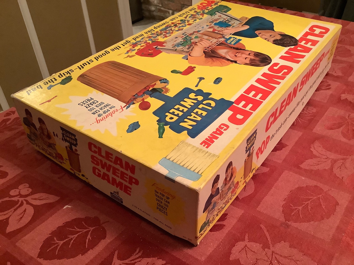 Original Version Vintage 1967 Clean Sweep Game - Etsy