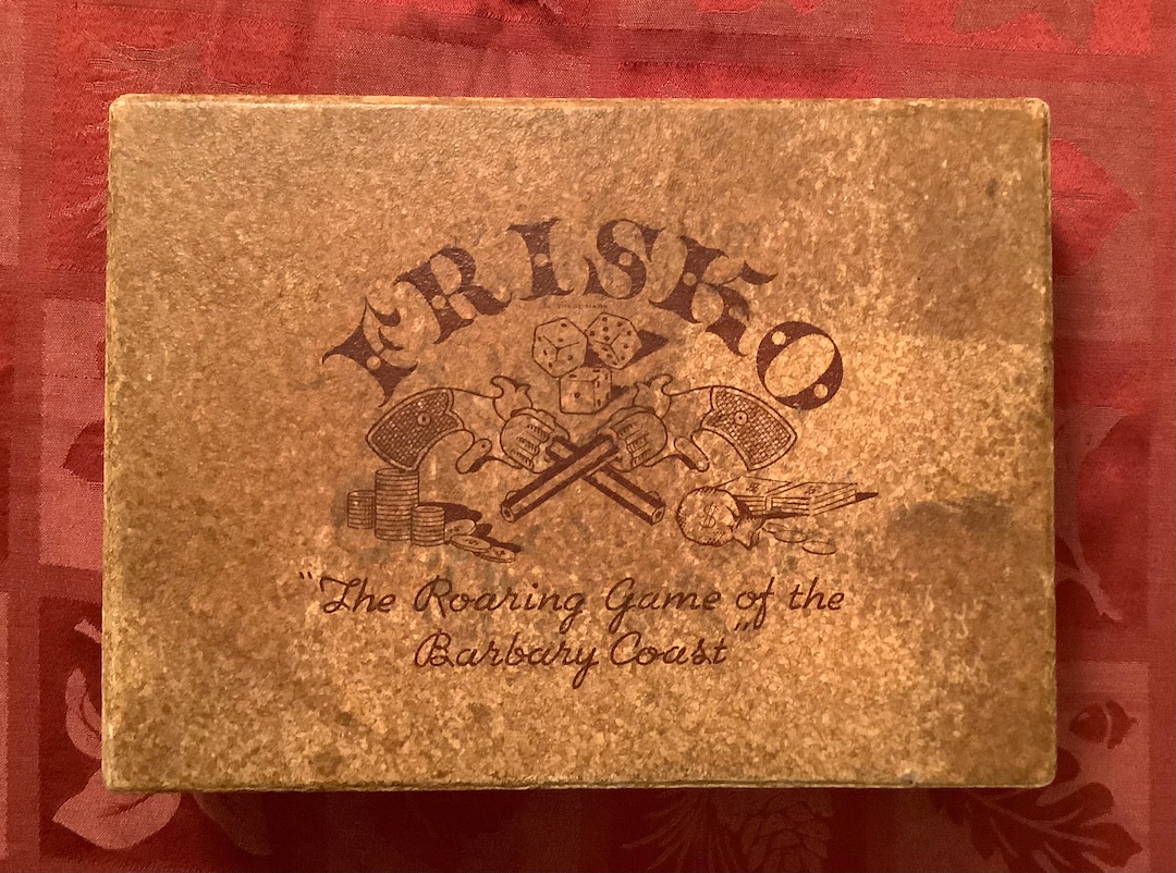 Antique 1937 Frisko - the Roaring Game of the Barbary Coast - Etsy