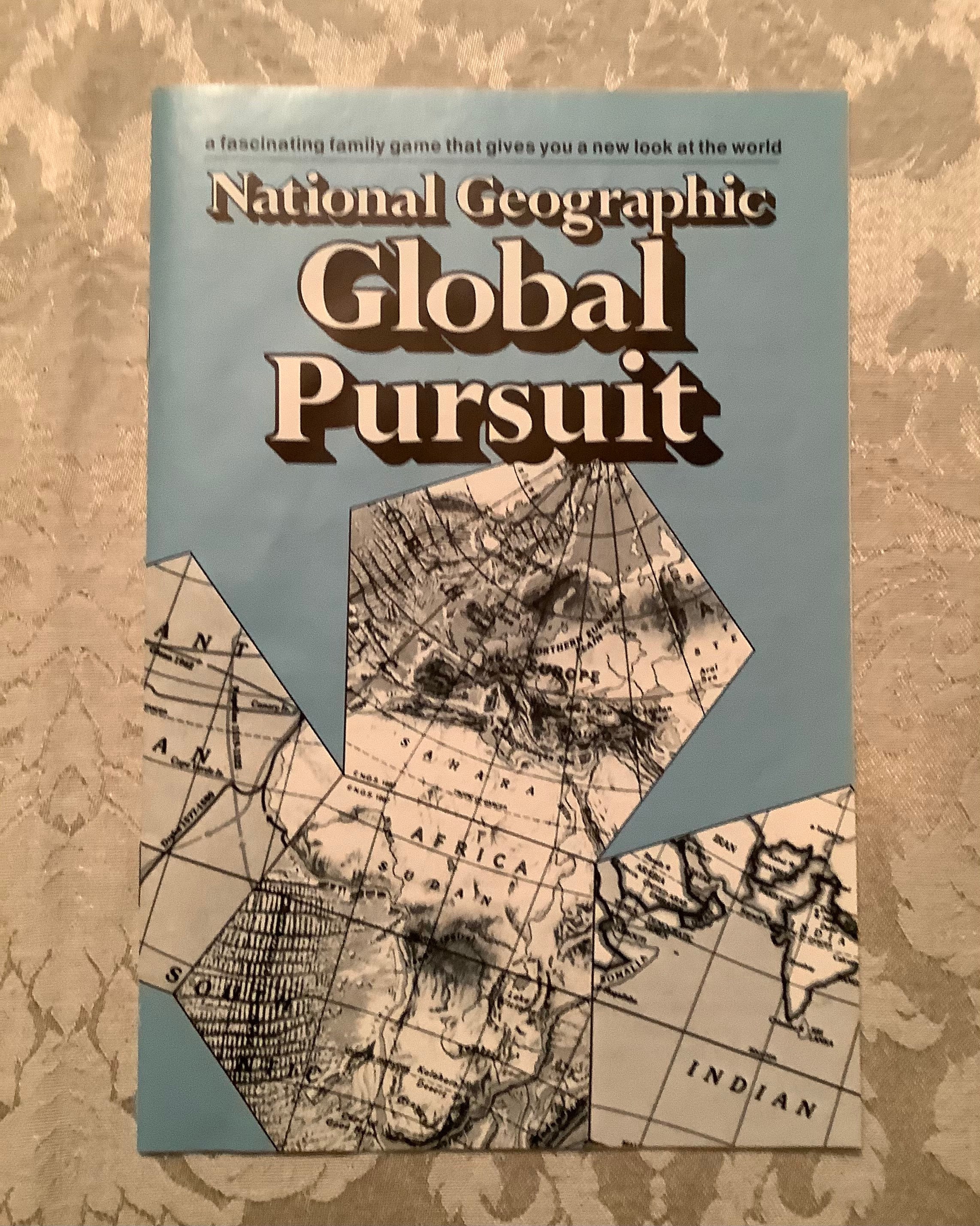 Vintage 1987 National Geographic Global Pursuit Game - Etsy