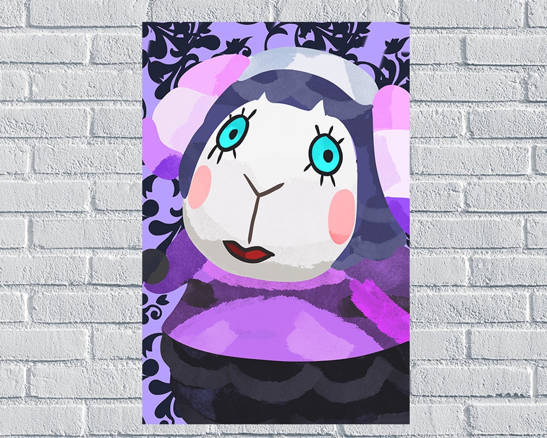 MUFFY Animal Crossing New Horizons Harvs Island Villager - Etsy