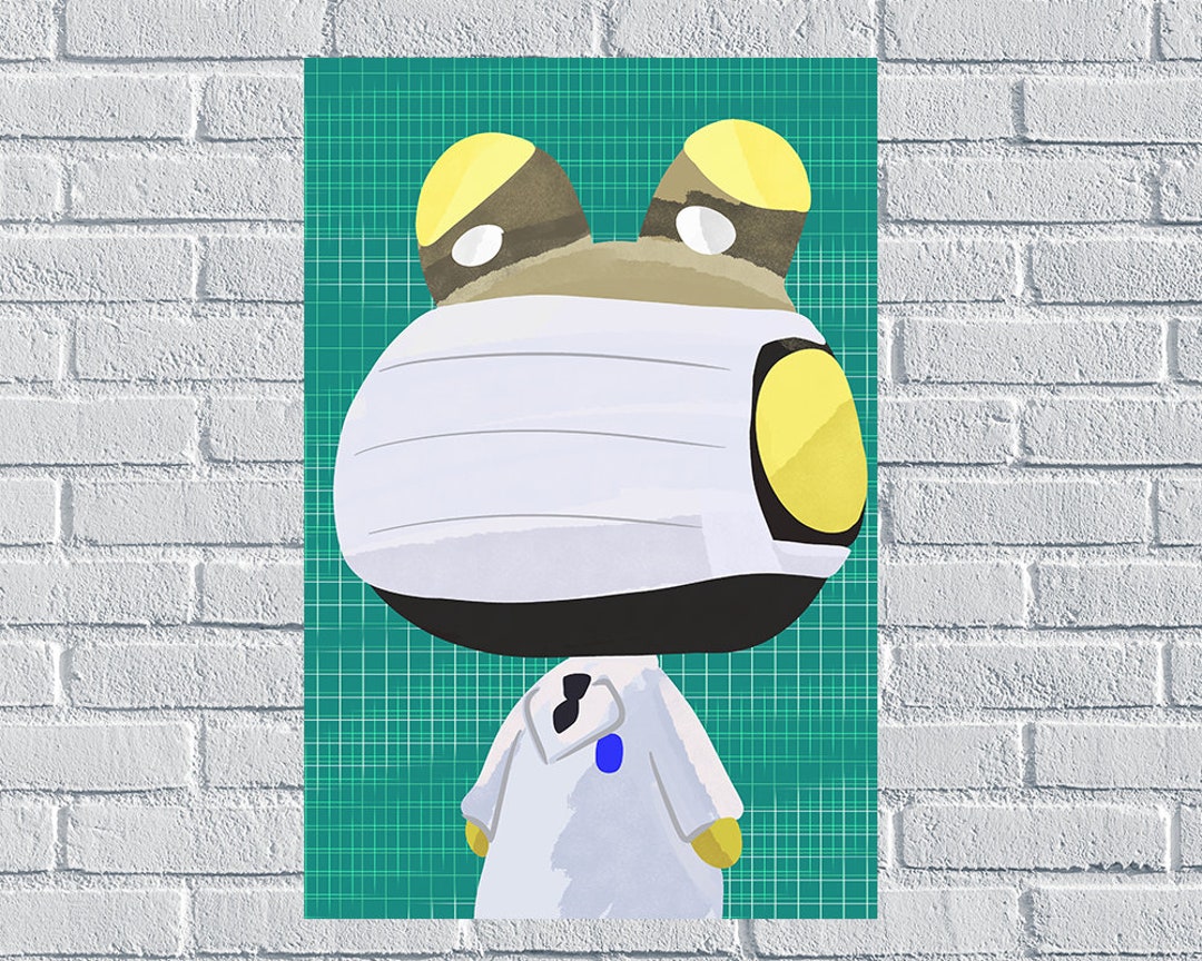 RADDLE Animal Crossing New Horizons Harv's Island Villager Poster ...