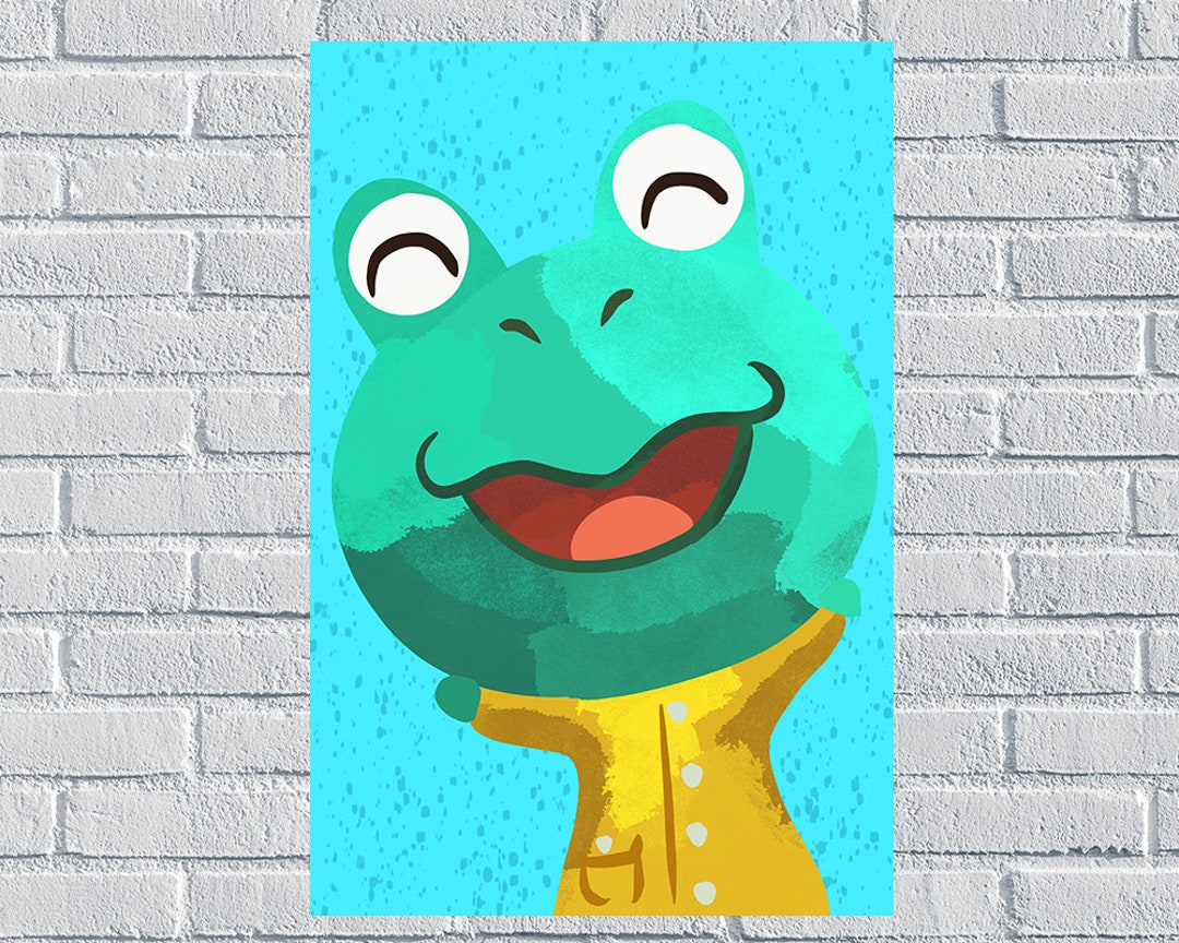 TAD Animal Crossing New Horizons Harvs Island Villager Poster Digital ...