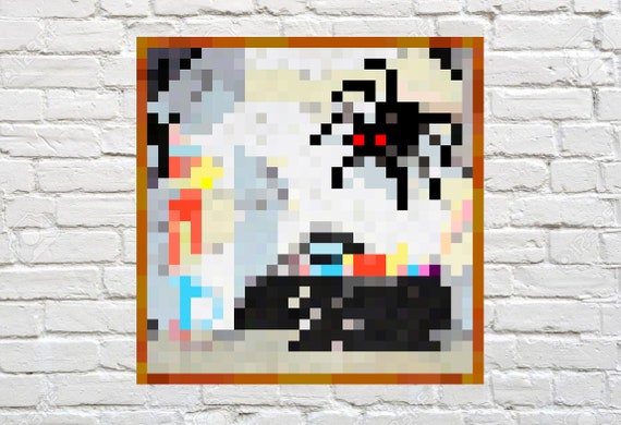 Stage Minecraft Painting Poster Digital Download - Etsy