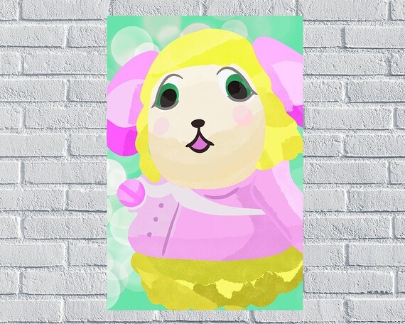 WILLOW Animal Crossing New Horizons Harvs Island Villager | Etsy