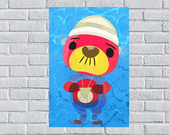 PASCAL Animal Crossing New Horizons Harvs Island Villager | Etsy