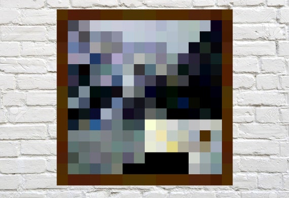 Aztec Minecraft Painting Digital Download and Print Out Poster | Etsy