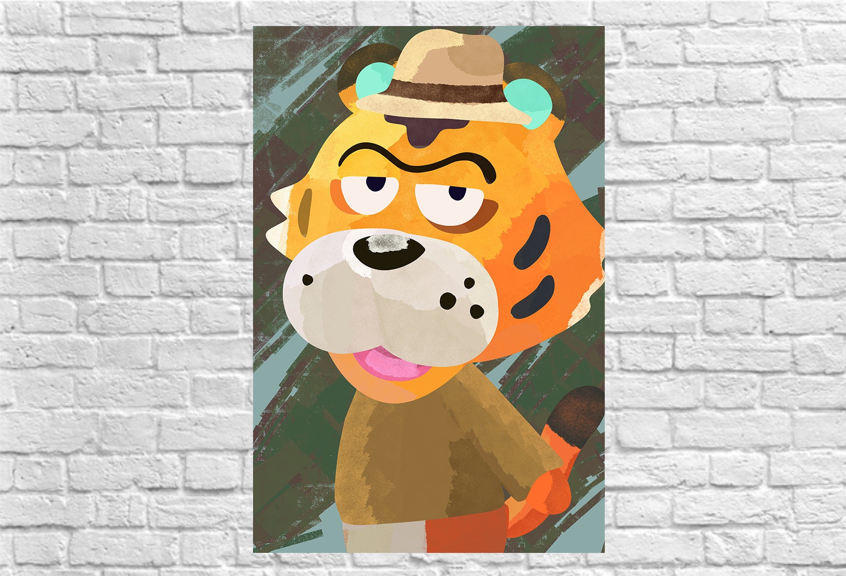 ROWAN Animal Crossing New Horizons Harvs Island Villager | Etsy