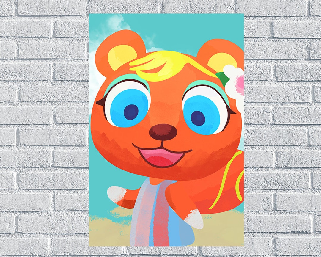 CAROLINE Animal Crossing New Horizons Harvs Island Villager - Etsy UK