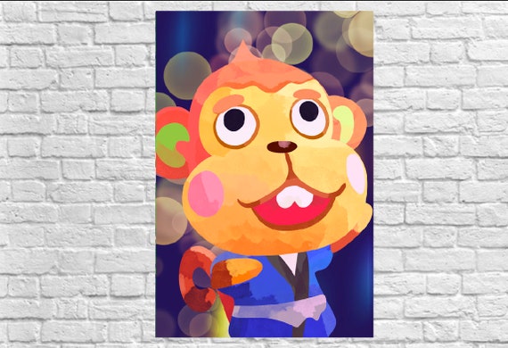 FLIP Animal Crossing New Horizons Harvs Island Villager | Etsy