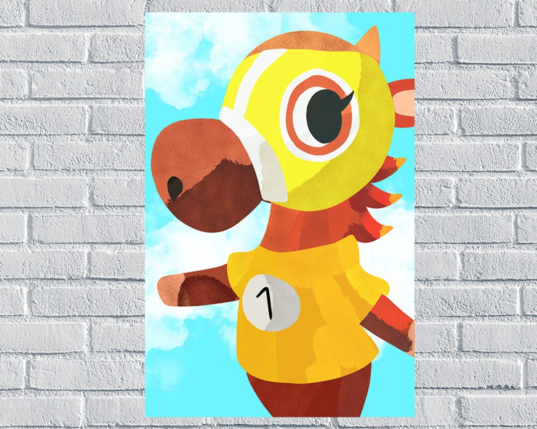 VICTORIA Animal Crossing New Horizons Harvs Island Villager Poster ...