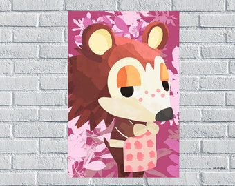 RUBY Animal Crossing New Horizons Harv's Island Villager - Etsy