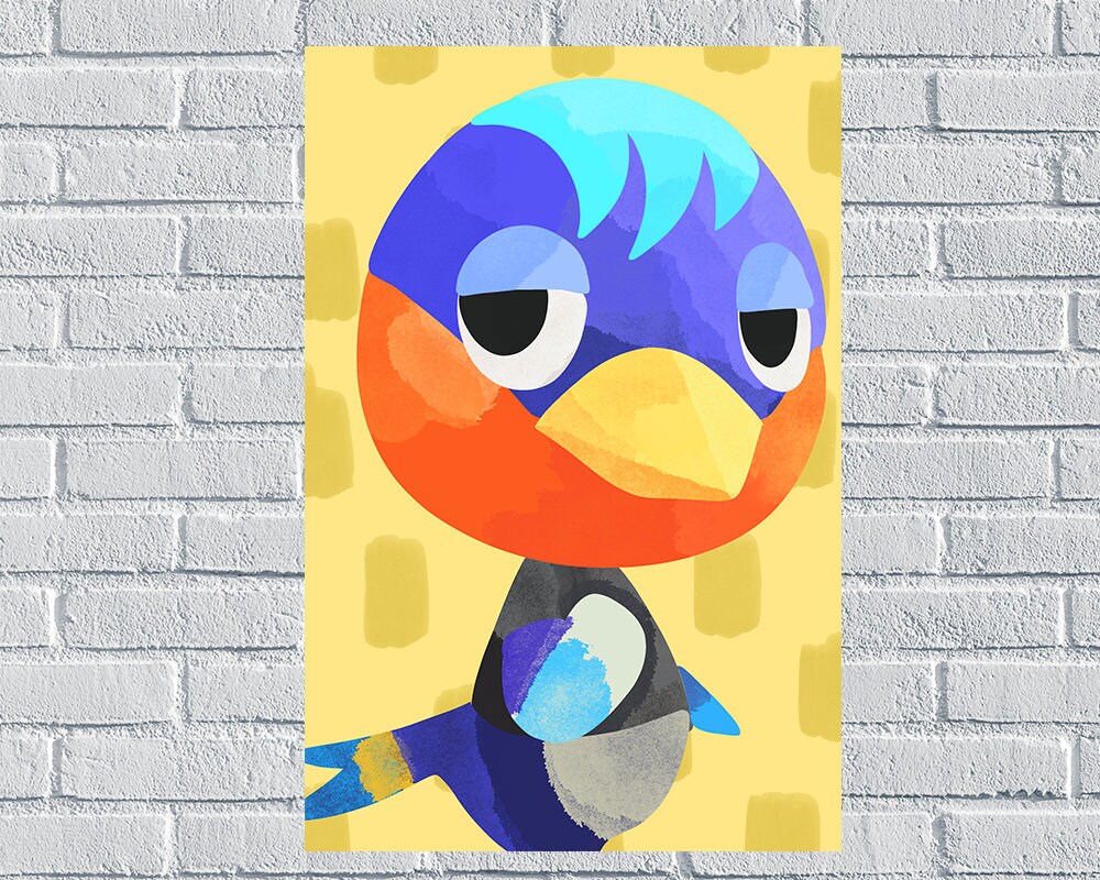 ROBIN Animal Crossing New Horizons Harvs Island Villager - Etsy Ireland