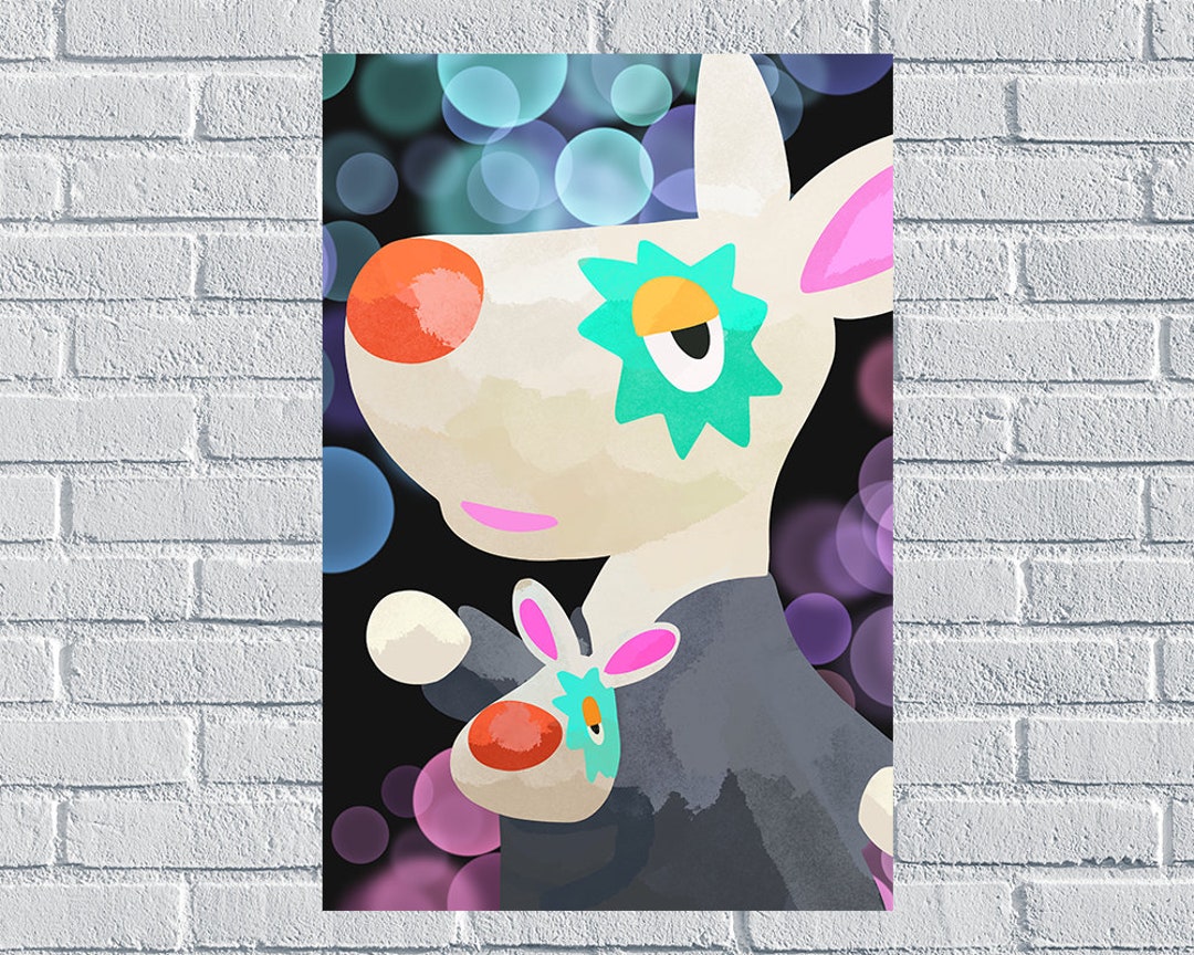 ASTRID Animal Crossing New Horizons Harvs Island Villager Poster ...