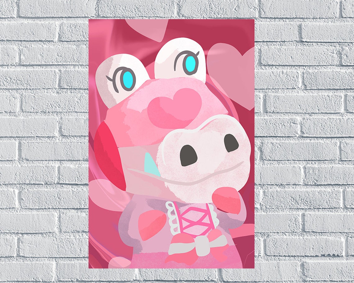 GAYLE Animal Crossing New Horizons Harv's Island Villager | Etsy