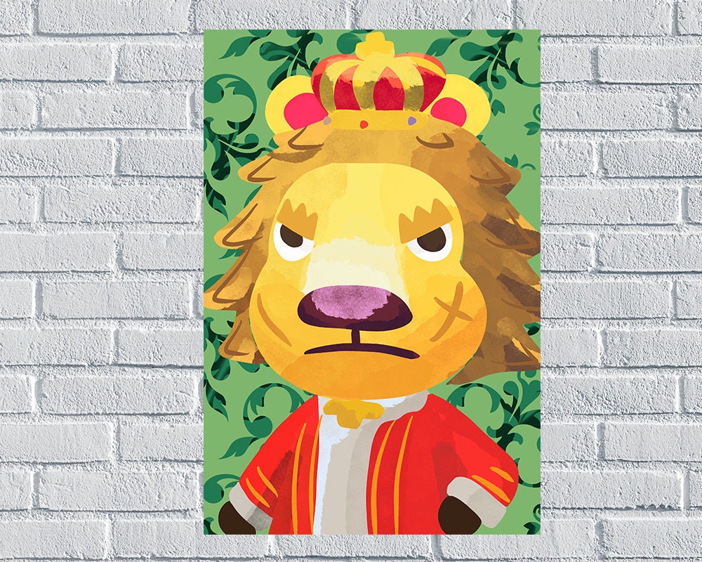 ELVIS Animal Crossing New Horizons Harvs Island Villager - Etsy