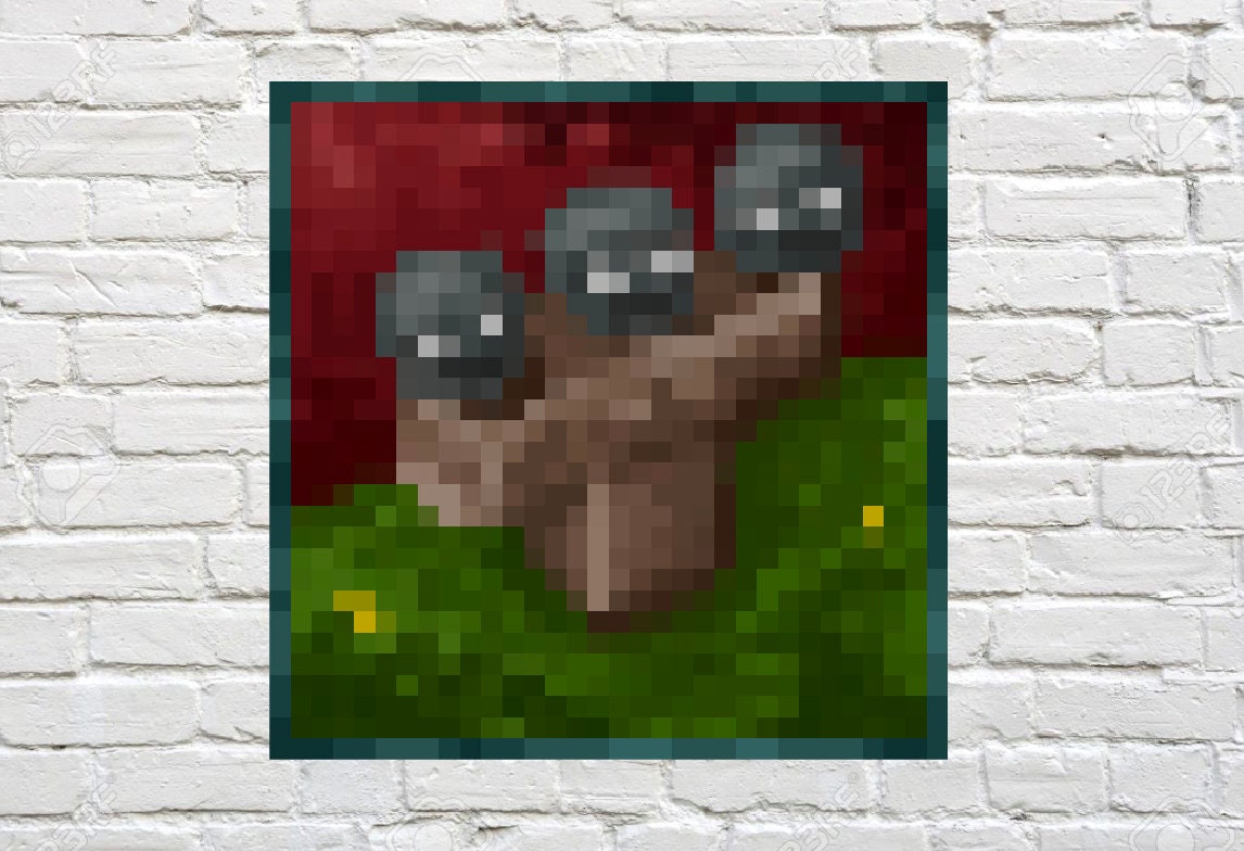 Wither Minecraft Pixel Painting Descarga digital Imprimir Póster - Etsy ...
