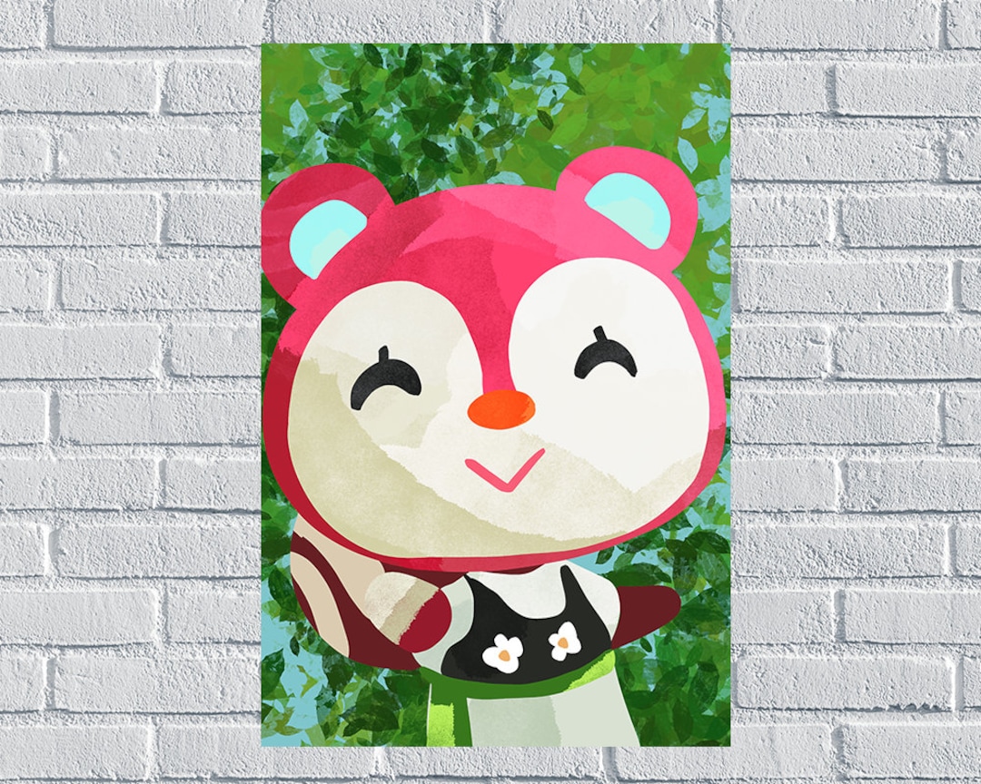 POPPY Animal Crossing New Horizons Harvs Island Villager - Etsy