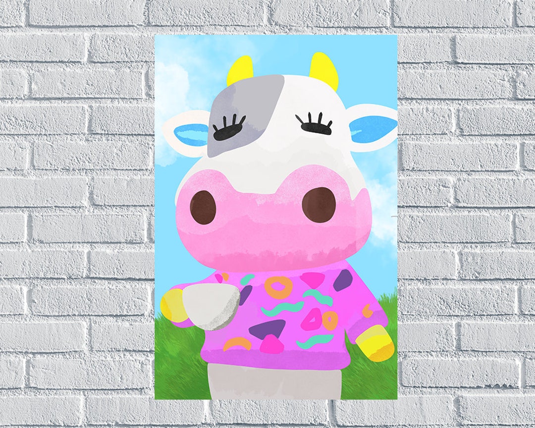 TIPPER Animal Crossing New Horizons Harvs Island Villager Poster ...