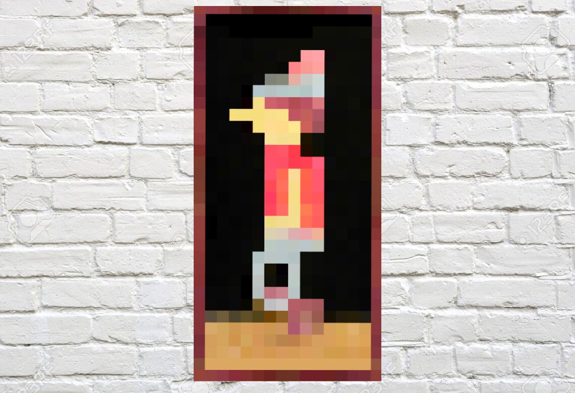Minecraft painting poster - peresilicon