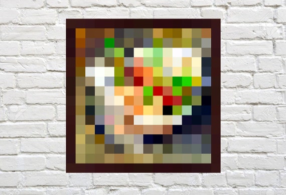 Kebab Minecraft Painting Digital Download Print Out Poster | Etsy