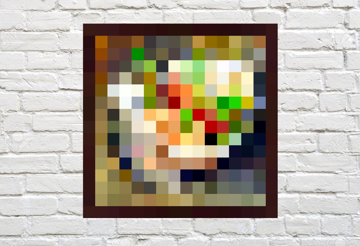 Kebab Minecraft Painting Digital Download Print Out Poster | Etsy