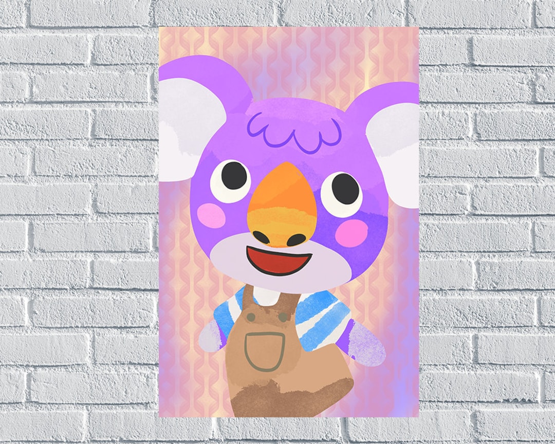 SYDNEY Animal Crossing New Horizons Harvs Island Villager Poster ...