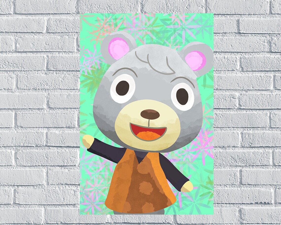 OLIVE Animal Crossing New Horizons Harvs Island Villager - Etsy