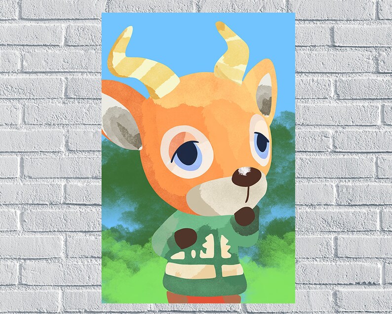 BEAU Animal Crossing New Horizons Harvs Island Villager - Etsy
