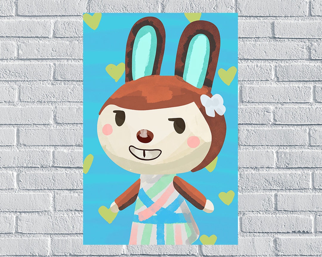 CARMEN Animal Crossing New Horizons Harvs Island Villager Poster ...
