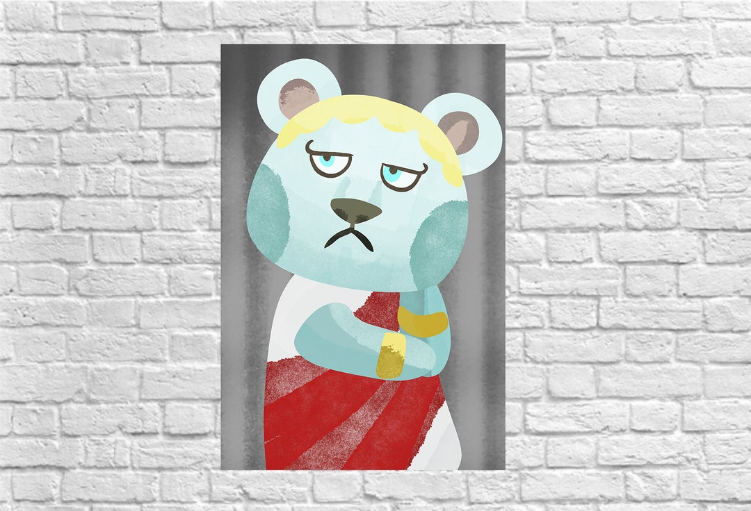 KLAUS Animal Crossing New Horizons Harvs Island Villager - Etsy