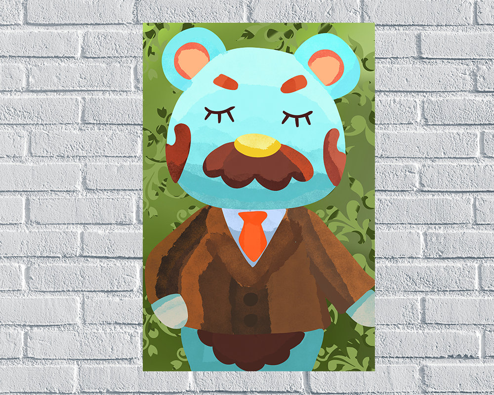 BEARDO Animal Crossing New Horizons Harvs Island Villager | Etsy
