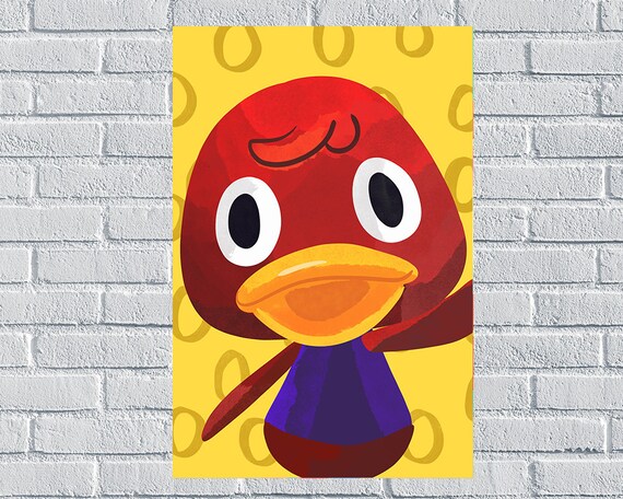 BILL Animal Crossing New Horizons Harv Es Island Villager | Etsy