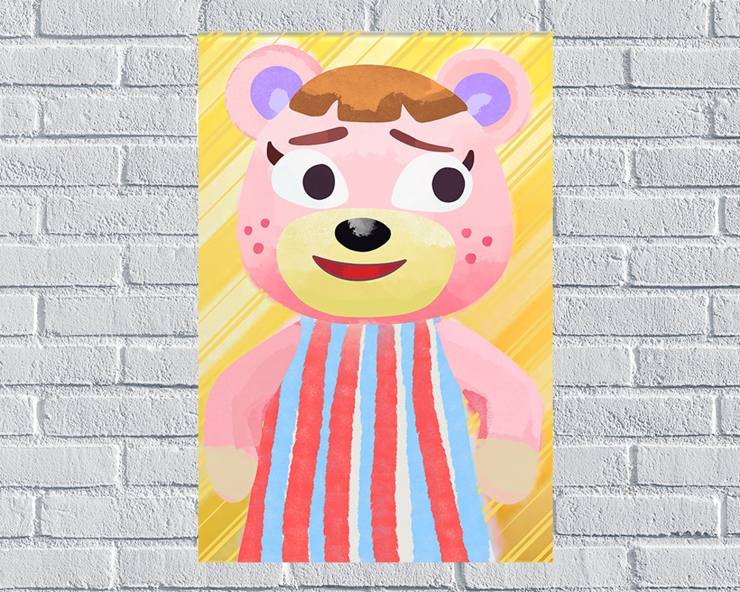 URSALA Animal Crossing New Horizons Harvs Island Villager Poster ...