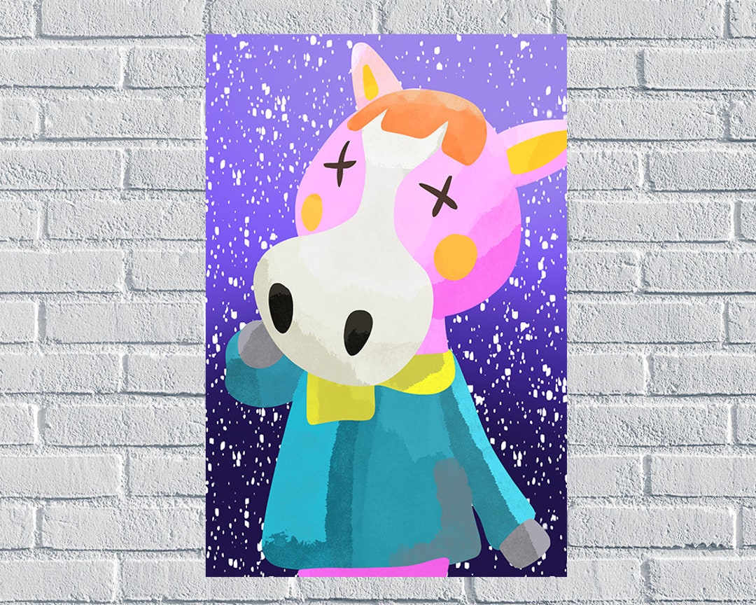 PEACHES Animal Crossing New Horizons Harvs Island Villager - Etsy