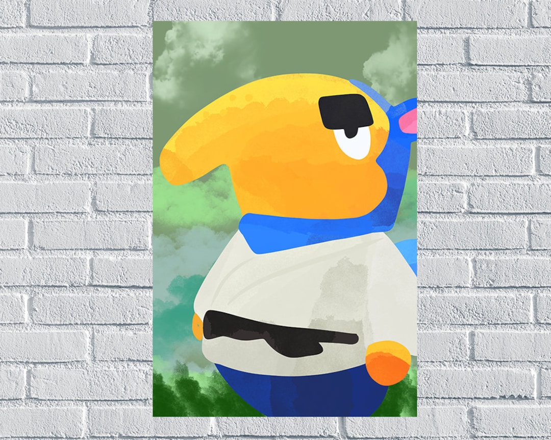 CYRANO Animal Crossing New Horizons Harvs Island Villager Poster ...